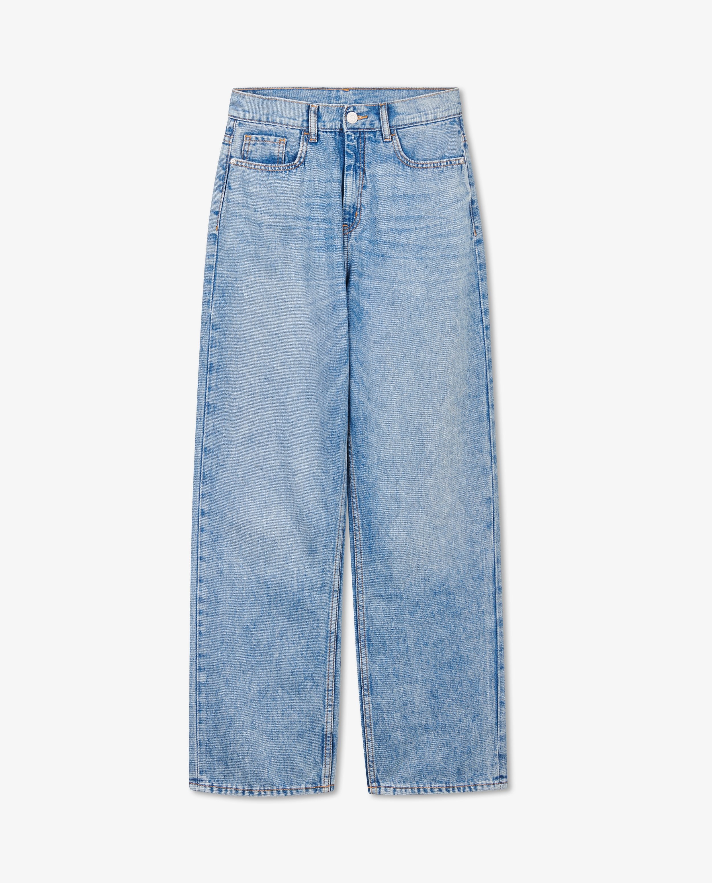 Lichtblauwe straight jeans Lou stretch Groggy | JBC België België