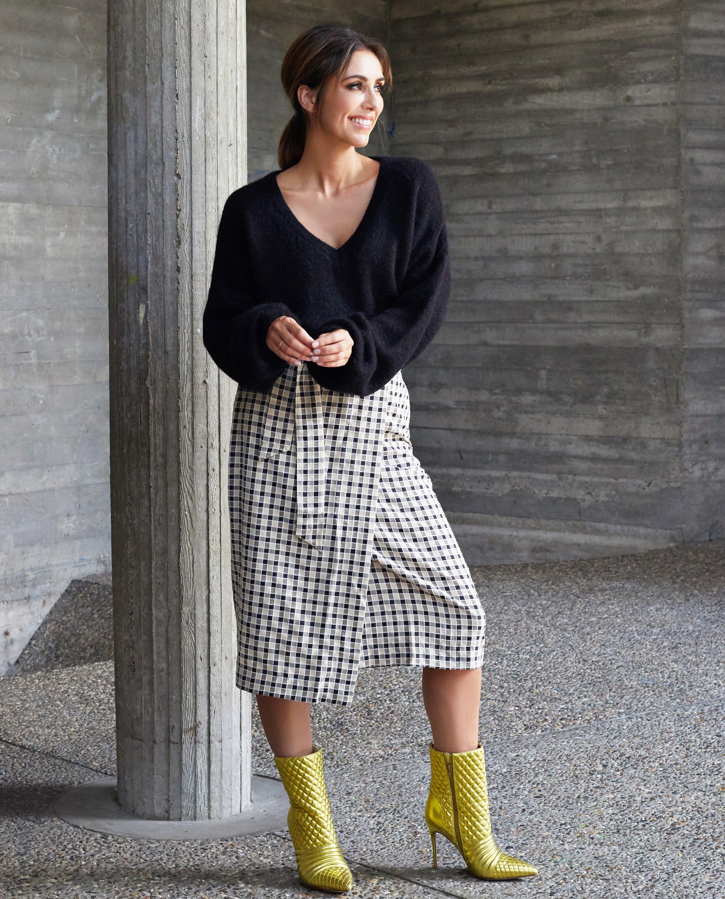 Rok met ruiten Kim Van Oncen