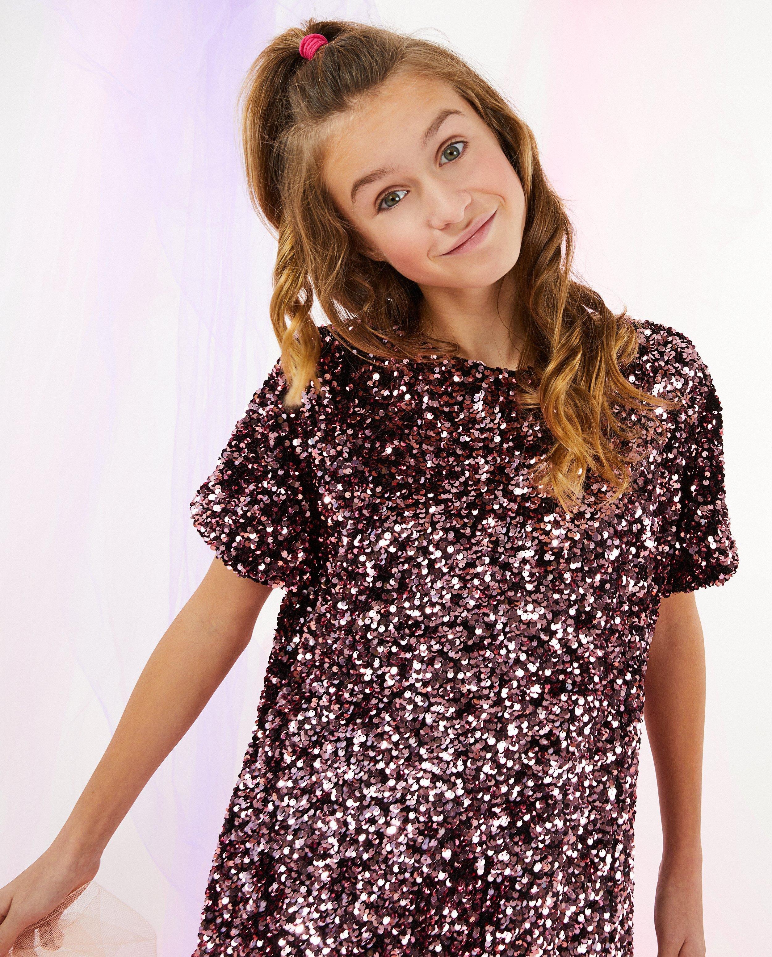 Gradiënt jurk met pailletten CAMILLE | JBC België