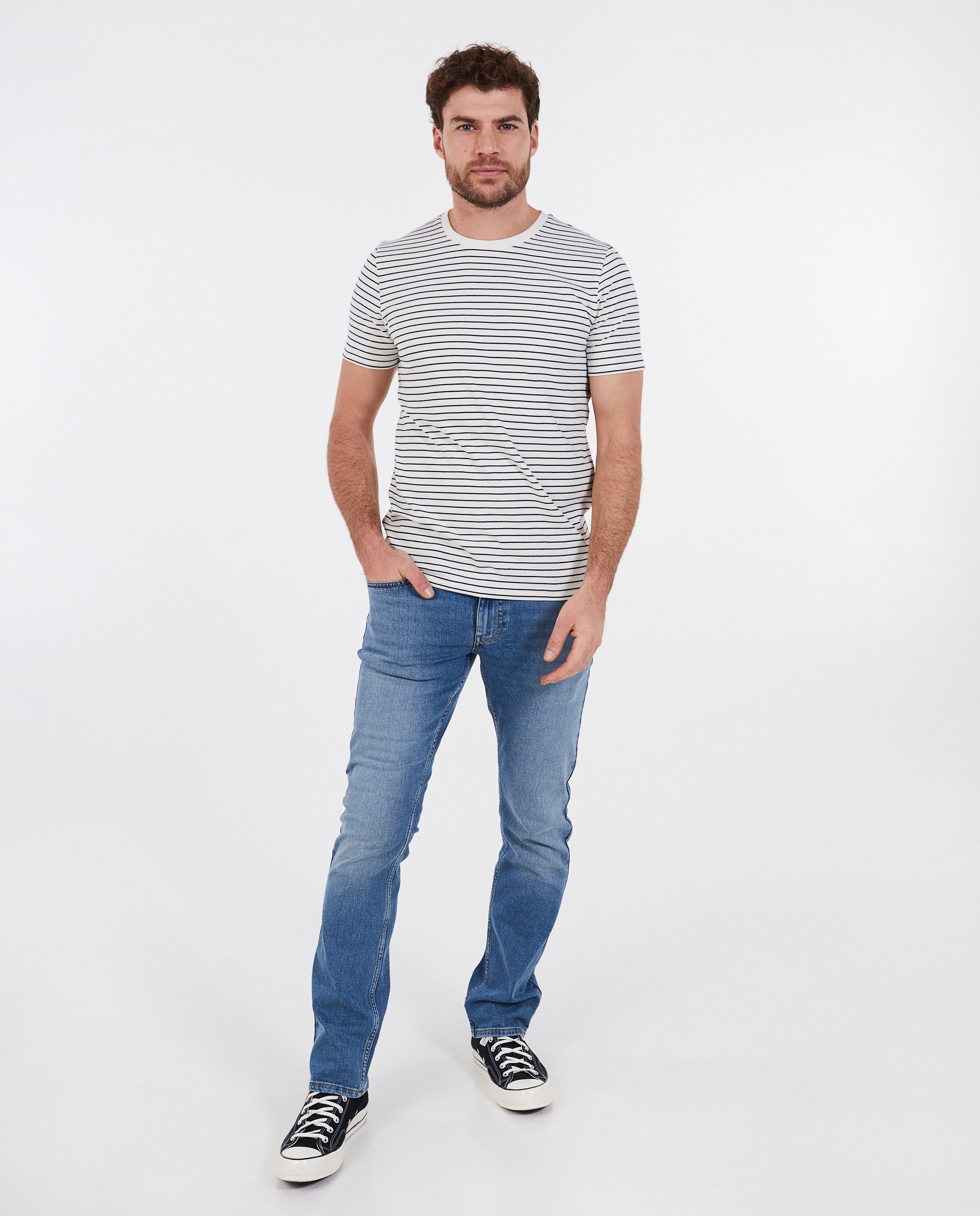 Jeans bleu, coupe droite Quarterback | JBC Belgique Belgique