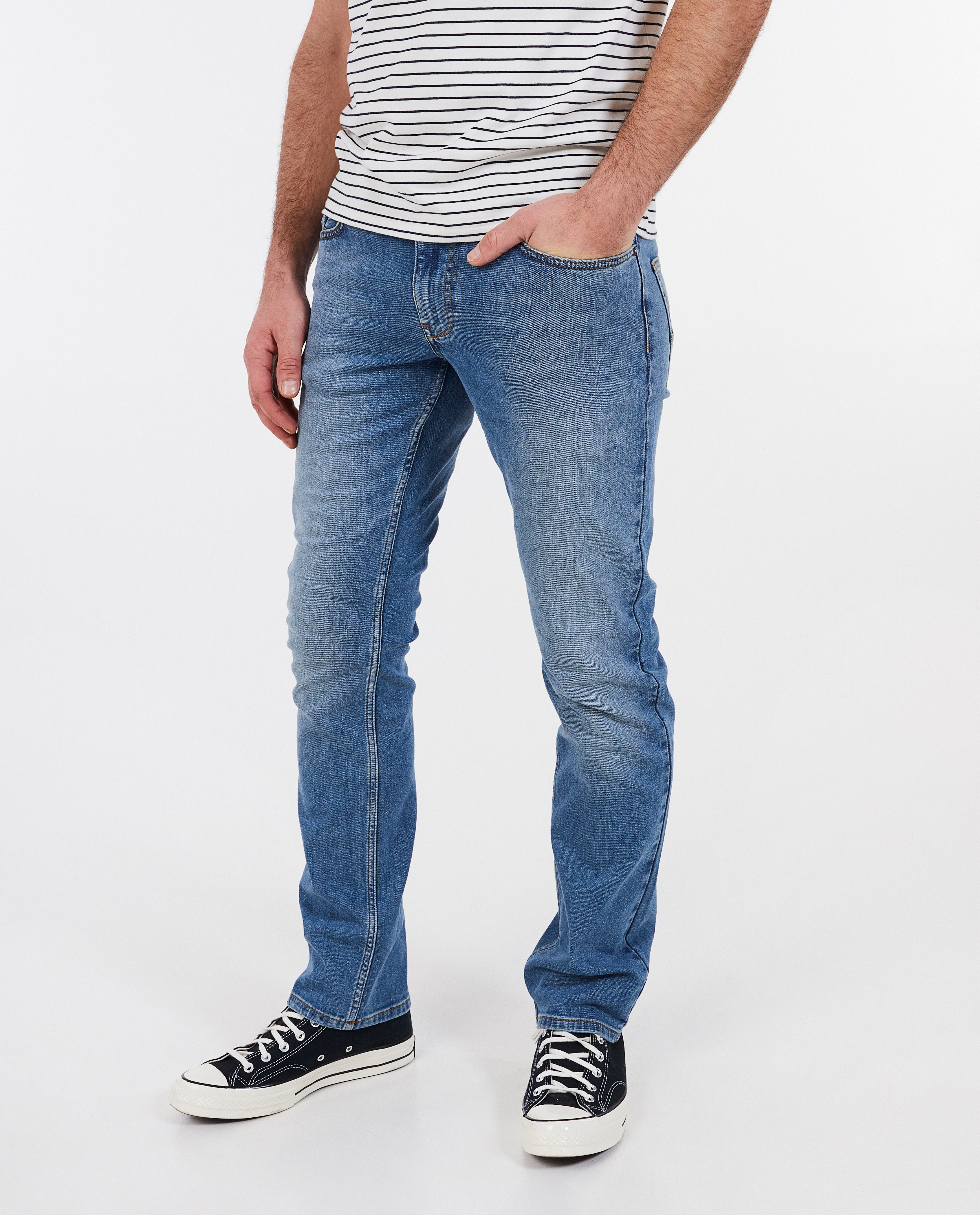 Jeans bleu, coupe droite Quarterback | JBC Belgique Belgique
