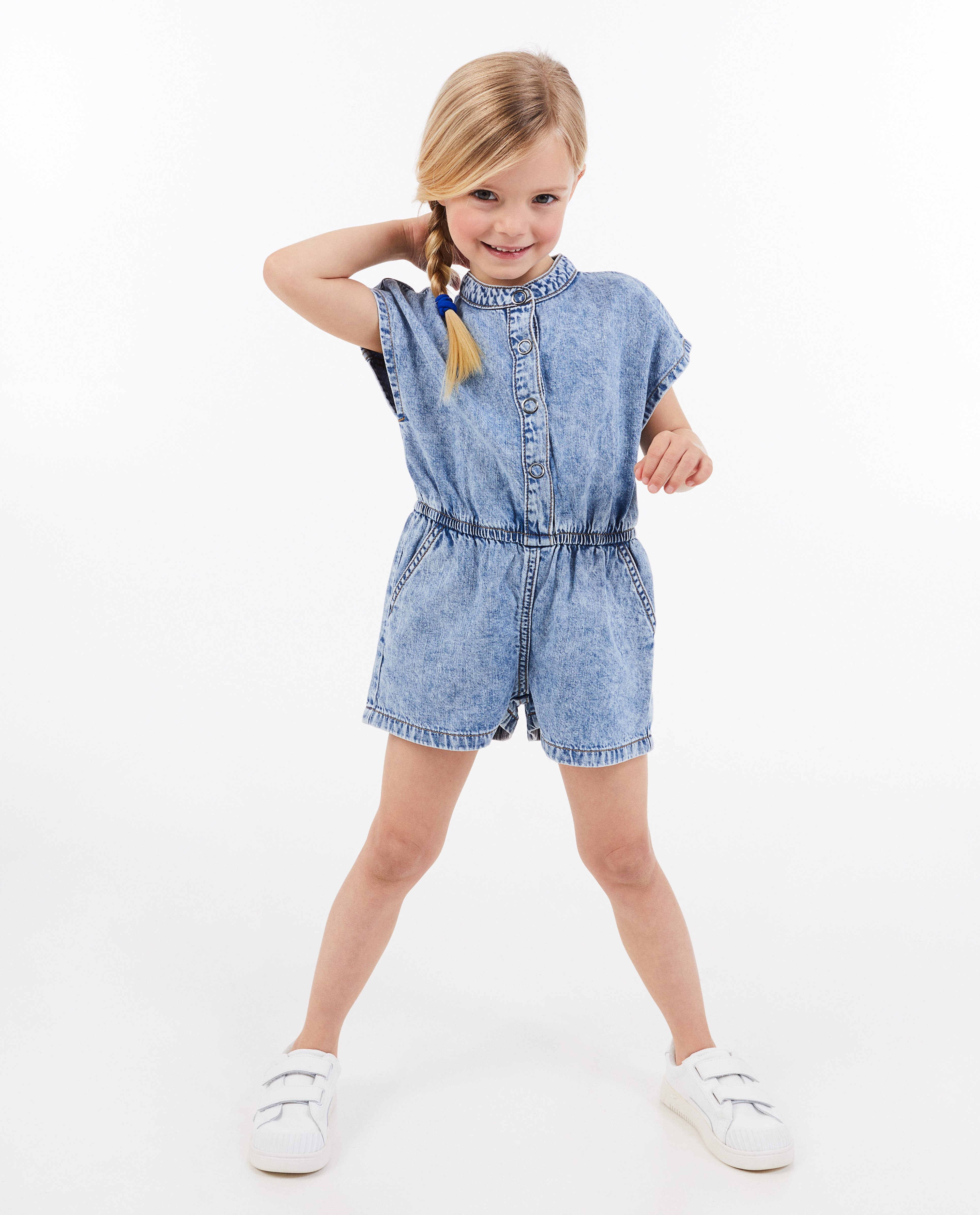 Combinaison bleue en jeans Milla Star | JBC Belgique Belgique