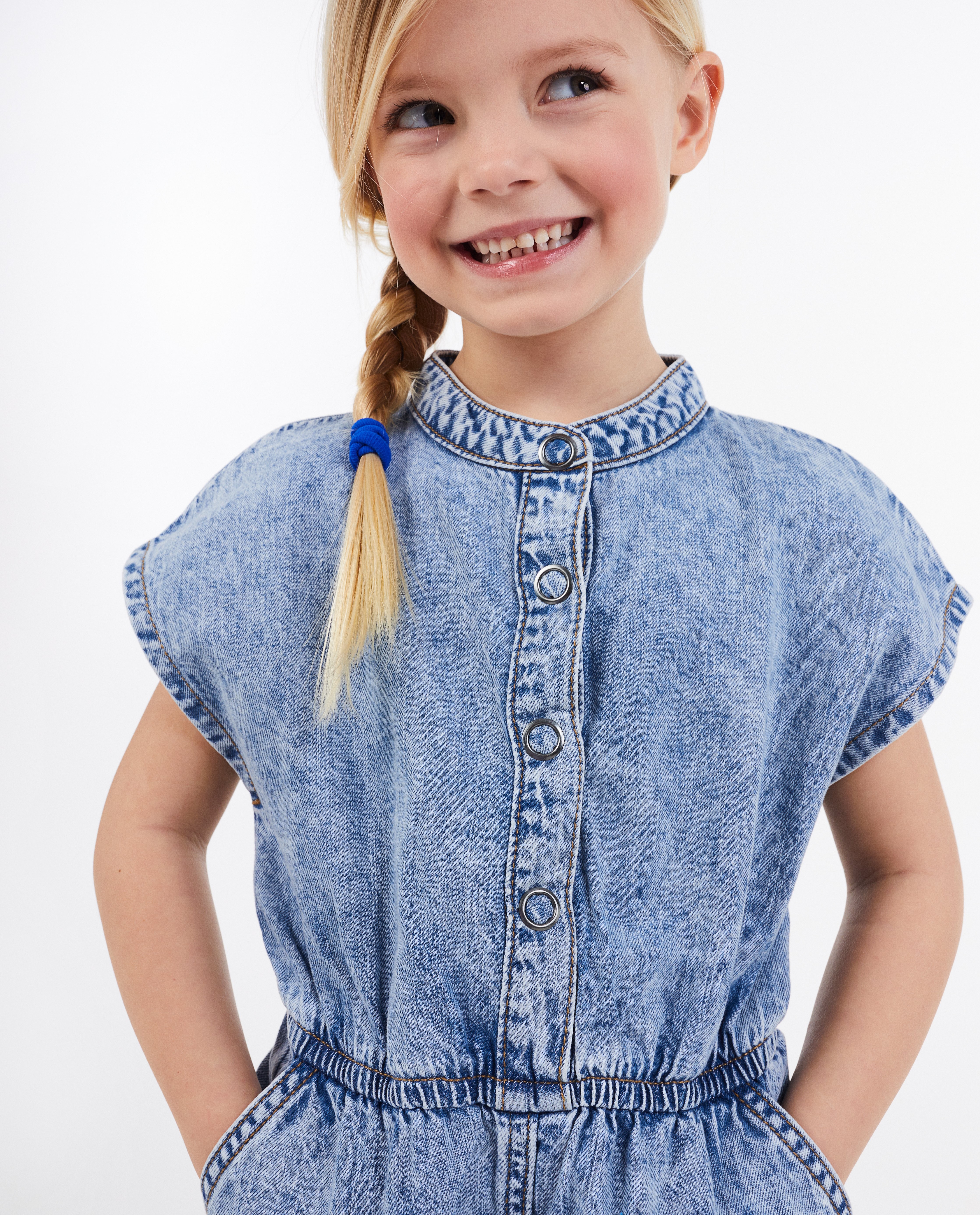 Combinaison bleue en jeans Milla Star | JBC Belgique Belgique