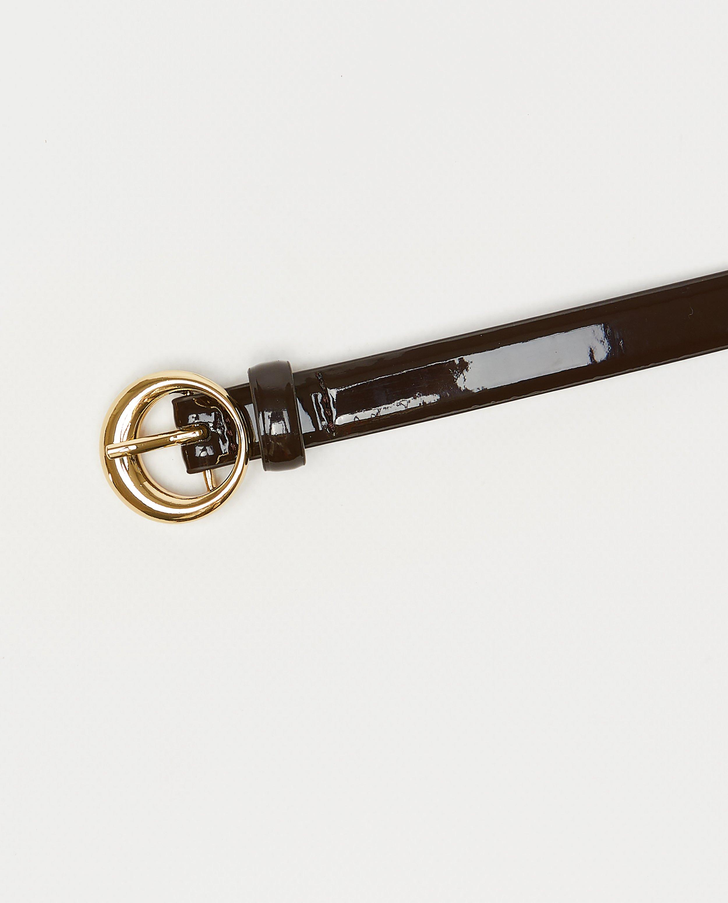 Zwarte laqué riem Sora | JBC België België